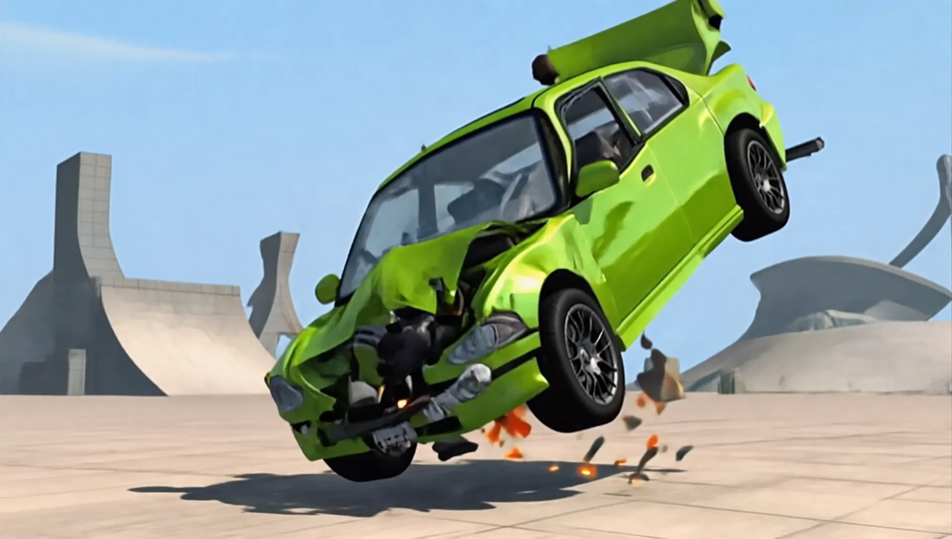 Accidents and Destruction of Cars 3D - Play Online for Free! | GameSofty